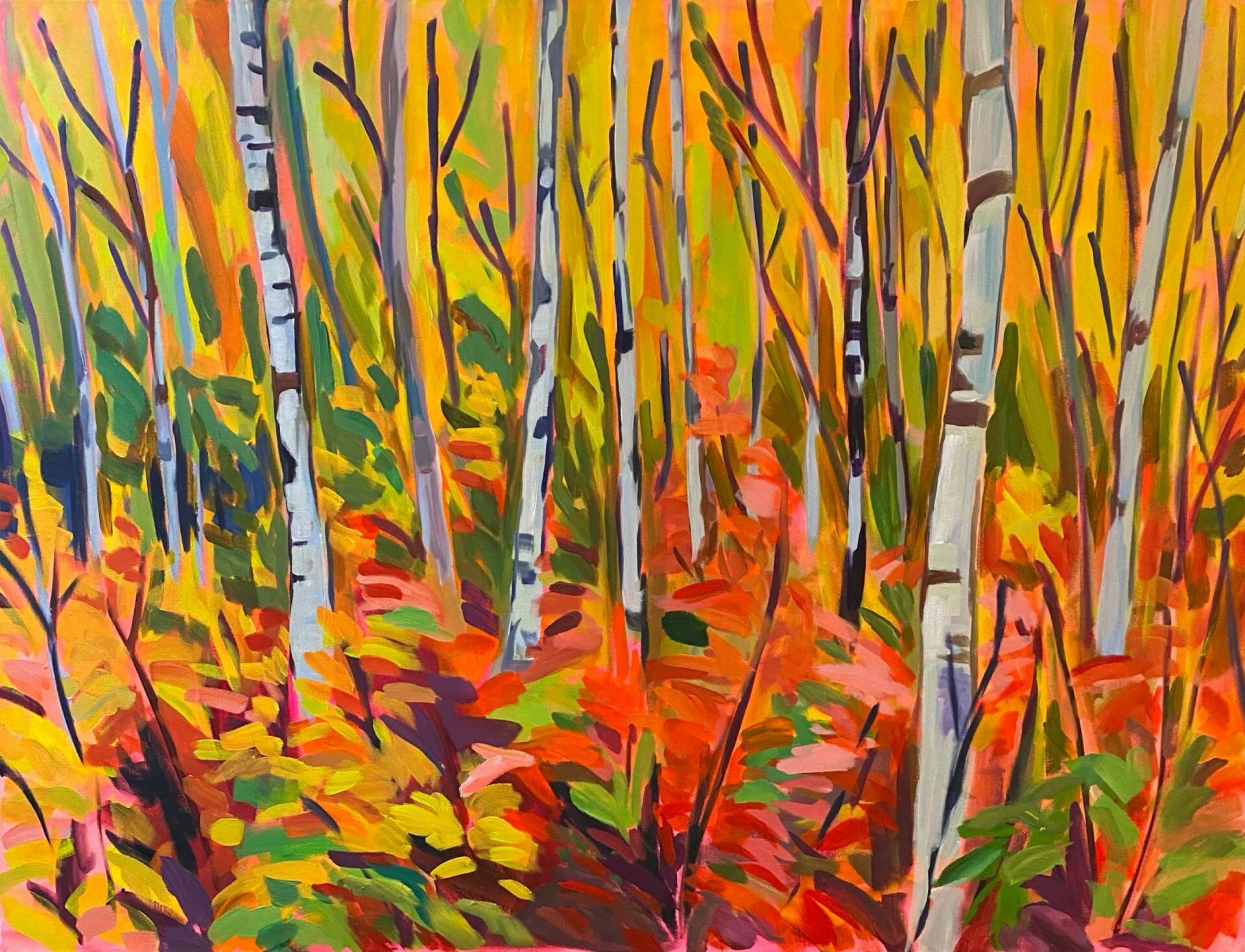 Birch Stand | ArtMatch Online Gallery