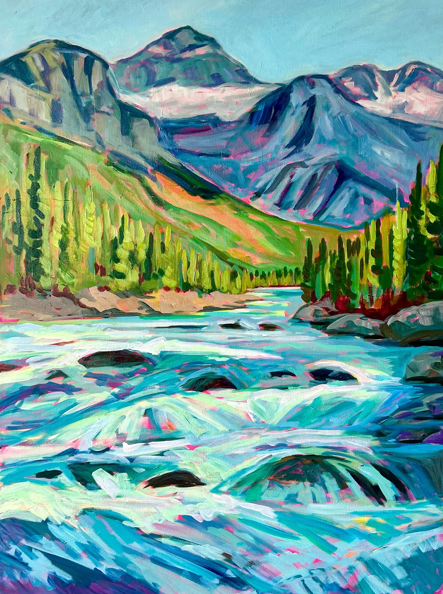 Rushing By | ArtMatch Online Gallery